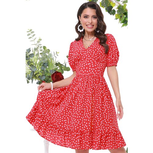 Платье DStrend, размер 50, красный