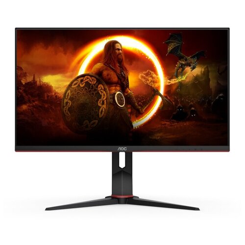 Монитор AOC 28" Gaming U28G2XU2 черный/красный IPS LED 1ms 16:9 HDMI M/M матовая HAS Piv 370cd 178гр/178гр 3840x2160 144Hz