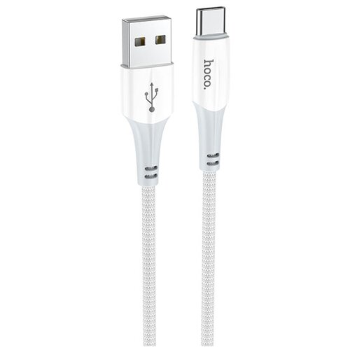 Кабель HOCO X70 Ferry charging data cable for Type-C 1M, 3.0А, white