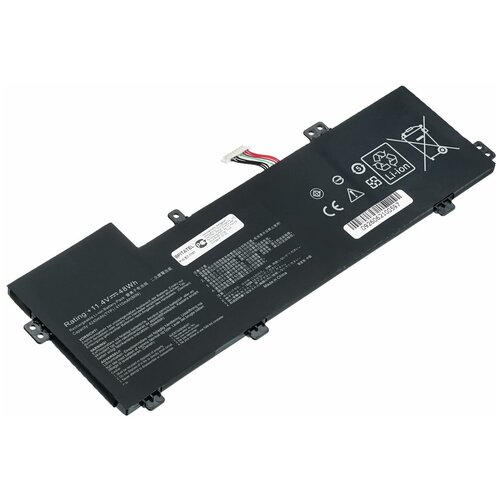 Аккумуляторная батарея Pitatel BT-1181 для ноутбуков Asus ZenBook UX510UX, (B31N1534, 0B200-02030000), 4240мАч