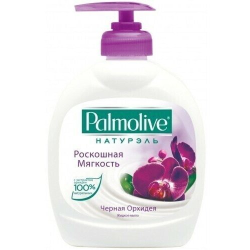 Palmolive Натурэль Жидкое мыло Роскошная Мягкость "Черная Орхидея", 300 мл, 6 упаковок