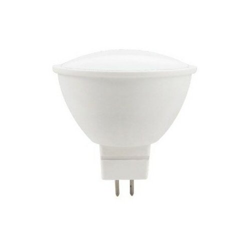 Лампа (LED) GU5,3 220В, Люкс Сверхъяркая, 3Вт. Цвет теплый белый. Комплект 3 штуки