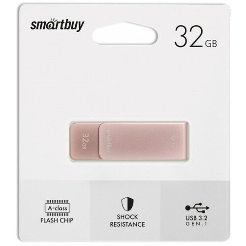 Память Flash USB 32 Gb Smart Buy M1 Metal Apricot USB 3.1