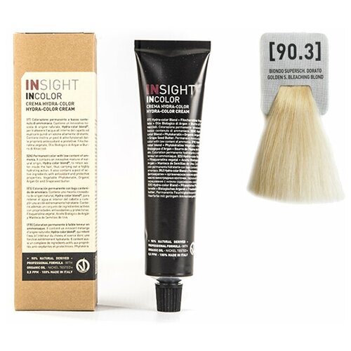Insight Incolor крем-краска, 90.3 Суперосветляющий песочный блондин, 100 мл