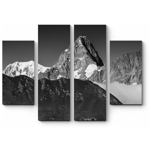 Модульная картина Величественные горы 170x128