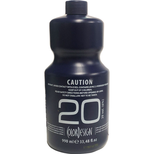 Colordesign Oxidizing Emulsion Cream 20 vol - Колор Дизайн Крем-оксидант 6%, 990 мл -