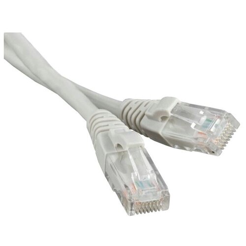 Патч-корд Hyperline PC-LPM-UTP-RJ45-REV-RJ45-C5e-5M-LSZH-GY Реверсивный U/UTP, Cat.5e (100% Fluke Component Tested), LSZH, 5 м, серый