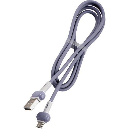 Дата кабель USB - Micro USB/Провод USB - Micro USB/Кабель USB - Micro USB разъем/Зарядный кабель фиолетовый