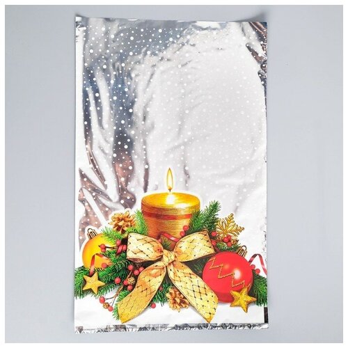 Пакет подарочный "Тепло свечи", 25 х 40 см