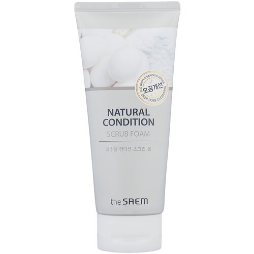 The Saem пенка-скраб для лица Natural Condition Scrub Foam, 150 мл