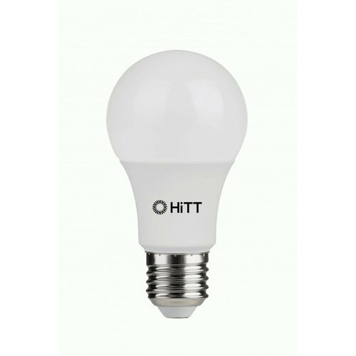 GENERAL/HiTT лампа светодиодн. ЛОН A60 E27 18W(1570lm) 4000K 4K матовая 58х103 пластик/алюмин. 1010008 (арт. 841027)