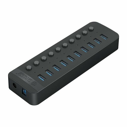 USB-концентратор ORICO 10 USB-A 3.0 черный (ORICO-CT2U3-10AB-EU-BK-BP)