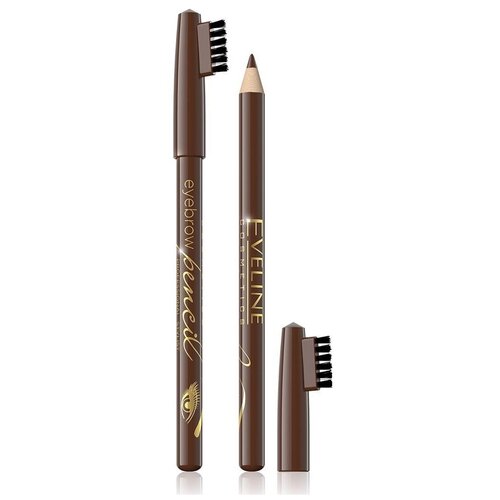 Eveline Cosmetics Карандаш для бровей Eyebrow pencils, оттенок soft brown