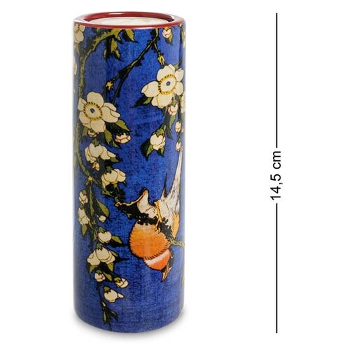 Подсвечник Bullfinch and Blossoms Кацусика Хокусай (Museum Parastone) pr-TC09HOK 113-108004