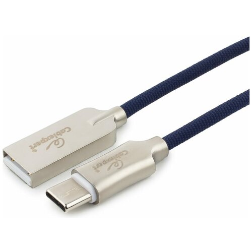Кабель USB Cablexpert, USB 2.0, AM/microB, длина 1м, синий CC-P-mUSB02Bl-1M 16205107