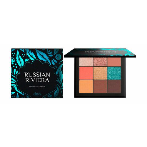 ELIAN RUSSIA Палетка теней для век Russian Riviera Eyeshadow Palette, 11 г