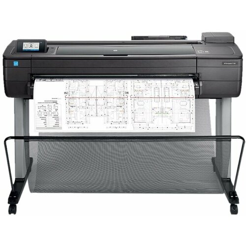 ABC Плоттер HP DesignJet T730 F9A29D, 36, режущий (LAN, WiFi)