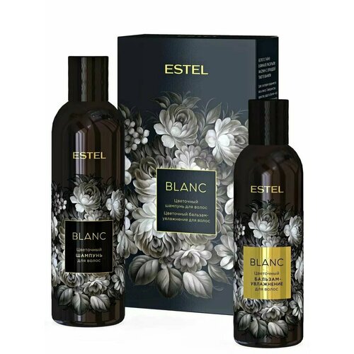 Подарочный набор BLANC для ухода за волосами ESTEL PROFESSIONAL цветочный 250+200 мл