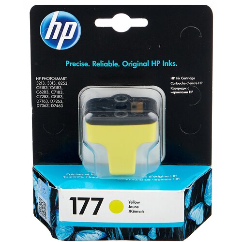 HP C8773HE, 500 стр, желтый