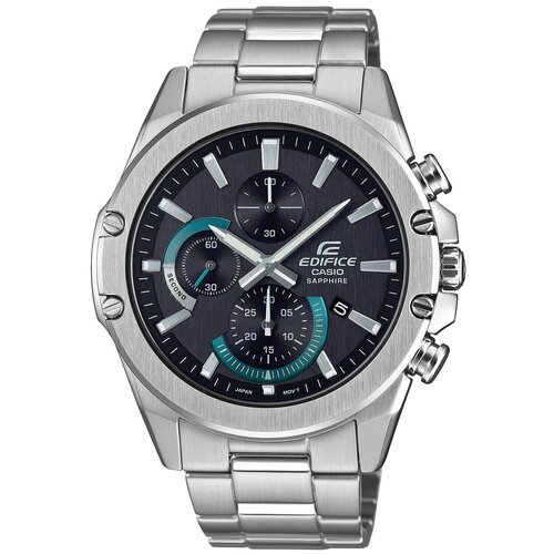 Наручные часы CASIO Edifice EFR-S567D-1AV, серебряный, черный