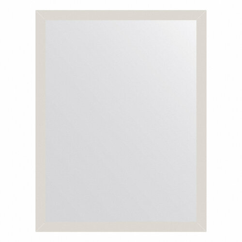 Зеркало настенное EVOFORM в багетной раме белый, 33х43 см, для гостиной, прихожей, кабинета, спальни и ванной комнаты, BY 7480