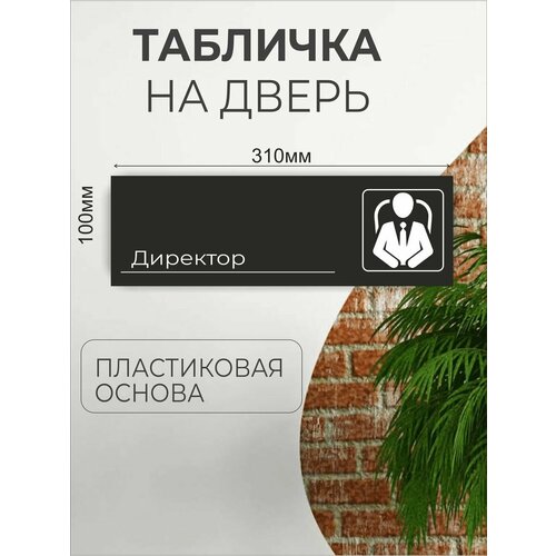 Табличка информационная для офиса кафе - Директор