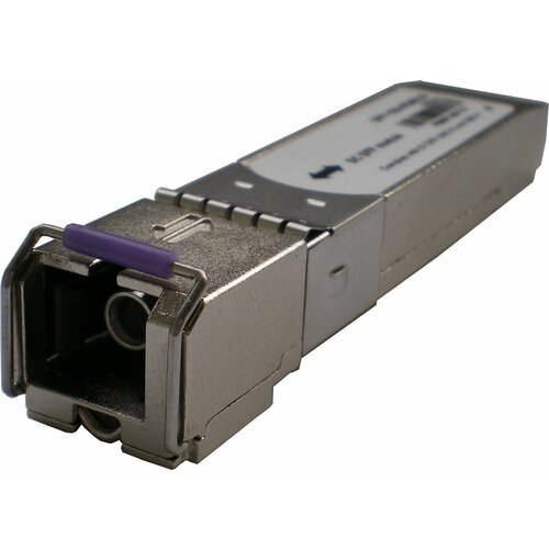 Трансивер модуль SFP, WDM, DDM, 1.25Gbps, SC, sm, 20 km, TX/RX 1550/1310nm SFP-WDM. DDM.5.20