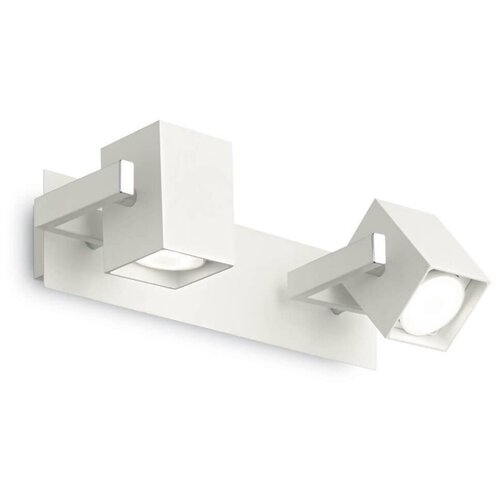 Светильник настенный Ideal Lux Mouse AP2 L340мм макс.2x50Вт GU10 IP20 230В Белый матовый без ламп 073545
