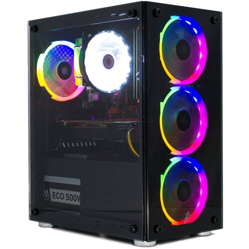 Игровой Компьютер i7 GTX1050Ti 4G 120SSD Настольный RGB ПК Intel Core