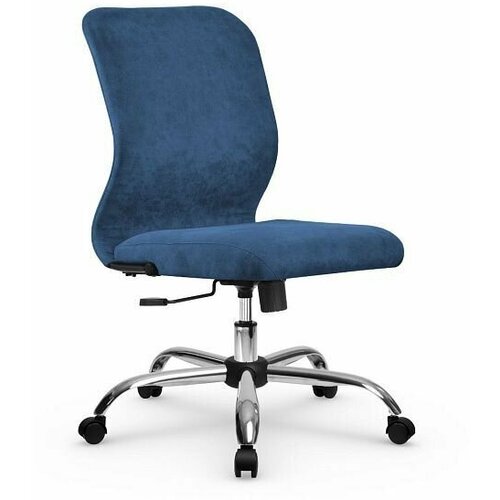 Компьютерное офисное кресло mетта SU-Мr-4/ подл. 000/осн. 003, Светло-синее