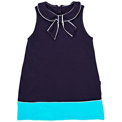 Платье Mini Maxi, размер 92, синий, бирюзовый