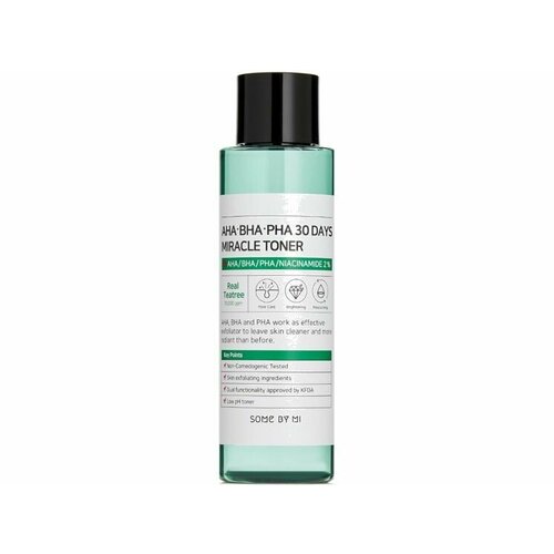 Тонер с AHA/BHA/PHA кислотами для проблемной кожи SOME BY MI AHA-BHA-PHA 30 Days Miracle Toner