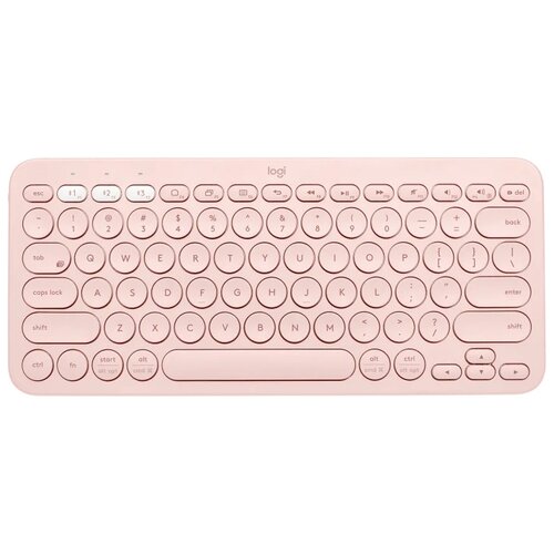 Игровая беспроводная клавиатура Logitech K380 Multi-Device розовый, английская