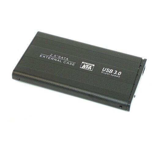 Бокс для жесткого диска 2,5' алюминиевый USB 3.0 DM-2501 черный