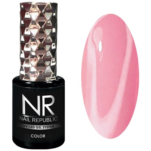 Nail Republic гель-лак для ногтей Color, 10 мл, 10 г, 219 Коралловая дымка