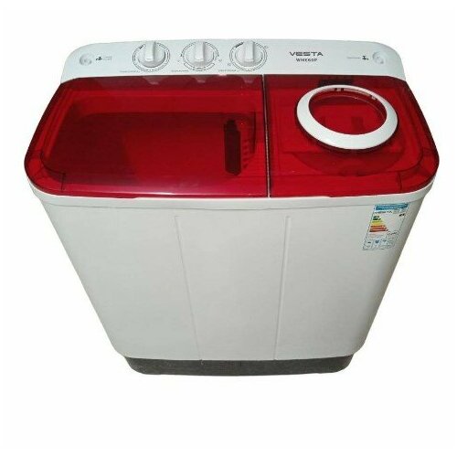 Активаторная стиральная машина VESTA WME60P Красный Ex