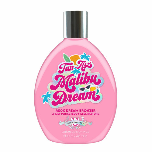 TAN ASZ U, 400X Расслабляющий коктейль для загара мгновенного действия Malibu Dream, 400 мл