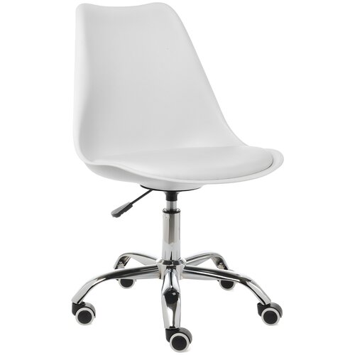 Компьютерное кресло Woodville Kolin офисное, обивка: искусственная кожа, цвет: белый