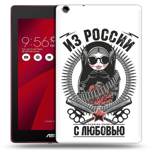 Чехол задняя-панель-накладка-бампер MyPads Из России с любовью для Asus ZenPad C 7.0 Z170C/Z170CG/Z170MG противоударный