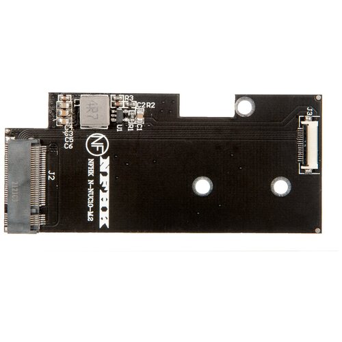 Адаптер-переходник для установки SSD M.2 SATA в Intel NUC10 / NFHK N-NUC10-M2