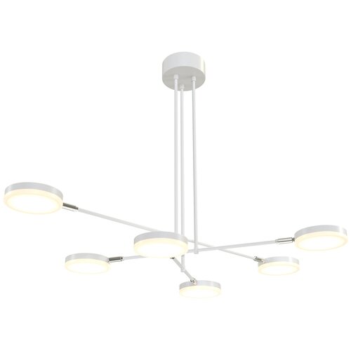 Потолочная люстра Maytoni Fad MOD070PL-L36W3K, LED, кол-во ламп:6шт, Белый