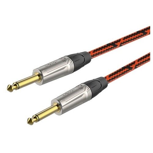 Кабель аудио 1xJack - 1xJack Roxtone TGJJ300-8/1 1.0m