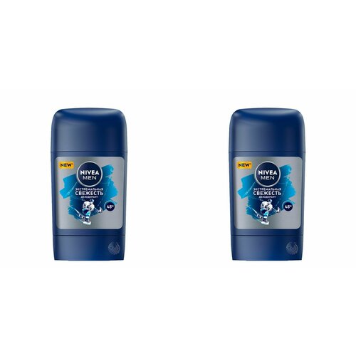 Nivea Дезодорант Мужской Экстремальная свежесть,50 мл,2 шт