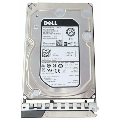Жесткий диск Dell 400-ATKR 8Tb 7200 SAS 3,5" HDD