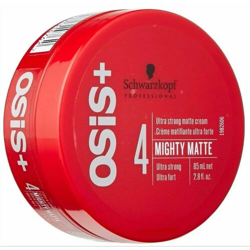 Schwarzkopf Professional OSiS+ Mighty Matte - Ультрасильный матирующий крем 85 мл