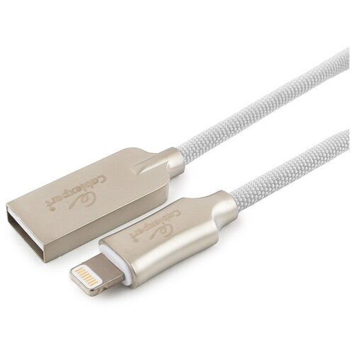 Аксессуар Gembird Cablexpert Platinum USB AM/Lightning 1m White CC-P-APUSB02W-1M