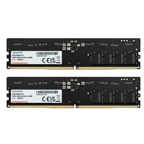 Модуль памяти DIMM 16GB DDR5-5600 AD5U56008G-DT ADATA