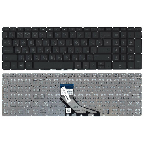 Клавиатура для ноутбука HP 15-dk0030nr черная