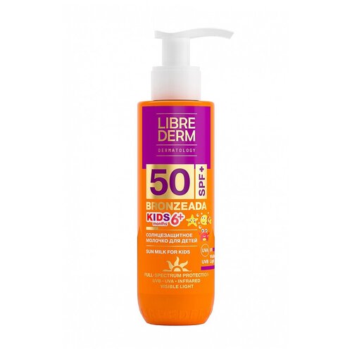 Librederm Librederm Bronzeada молочко солнцезащитное детское SPF 50, 150 мл