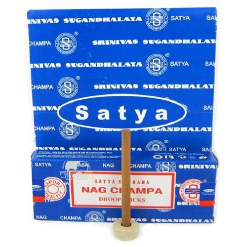 Наг Чампа (Nag Champa) благовония безосновные 45 гр Satya